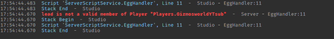 Any Way I Can Fix This Error Scripting Support Developer Forum