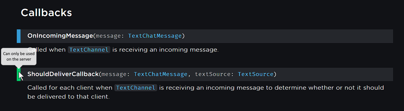 Event Description For TextChatService MessageReceived Is Wrong