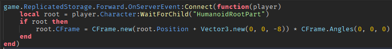 ContextActionService Not Working With The Remote Events Scripting