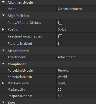 AlignPosition Messing Things Up Scripting Support Developer Forum