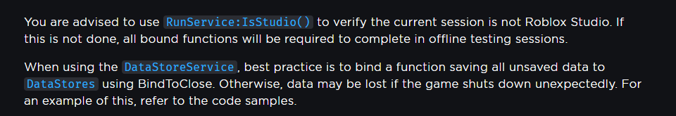 Why Doesn T It Saves The Stats Api Is On Scripting Support