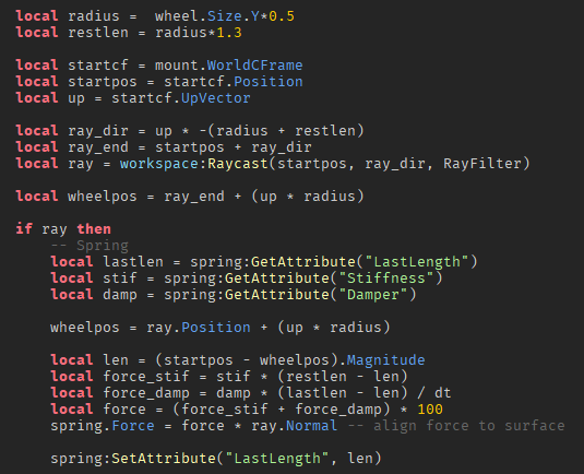 Problem With Raycast Car Bouncing Scripting Support Developer Forum