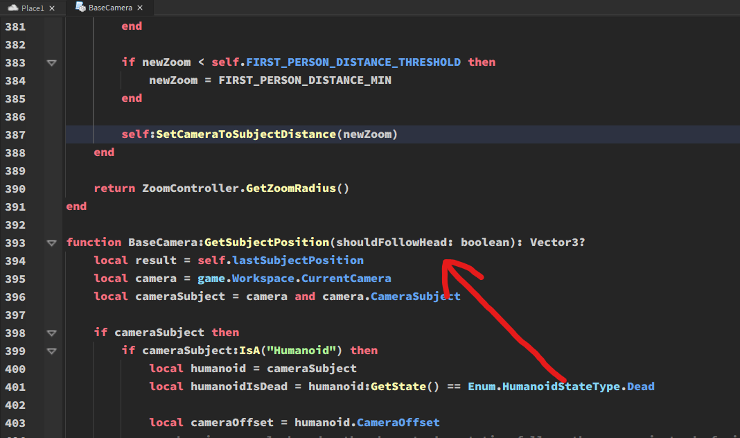Shiftlock Ruins Humanoid Camera Offset Script Scripting Support