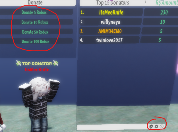 Donation Board Doesn T Let You Click The UI Buttons Scripting Support