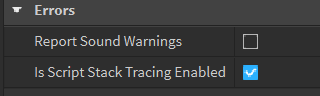 Option To Disable RunContext Warning Studio Features Developer