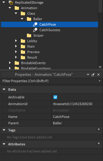Storing Loaded Animation To ObjectValue In Server Does Not Replicate To