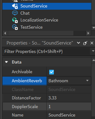 SoundService AmbientReverb Exception Scripting Support Developer