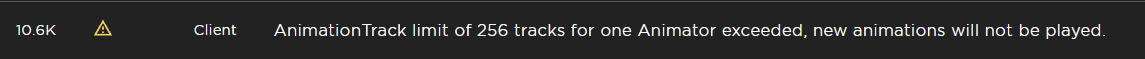 Animate Script Exceeding 256 AnimationTrack Limit Scripting Support