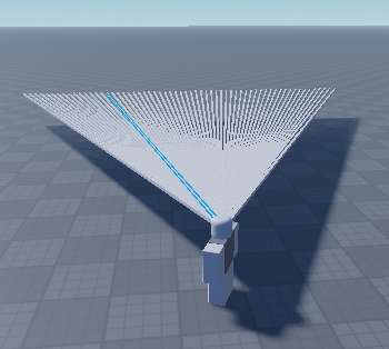 Having Trouble Making Sight Triangular Scripting Support