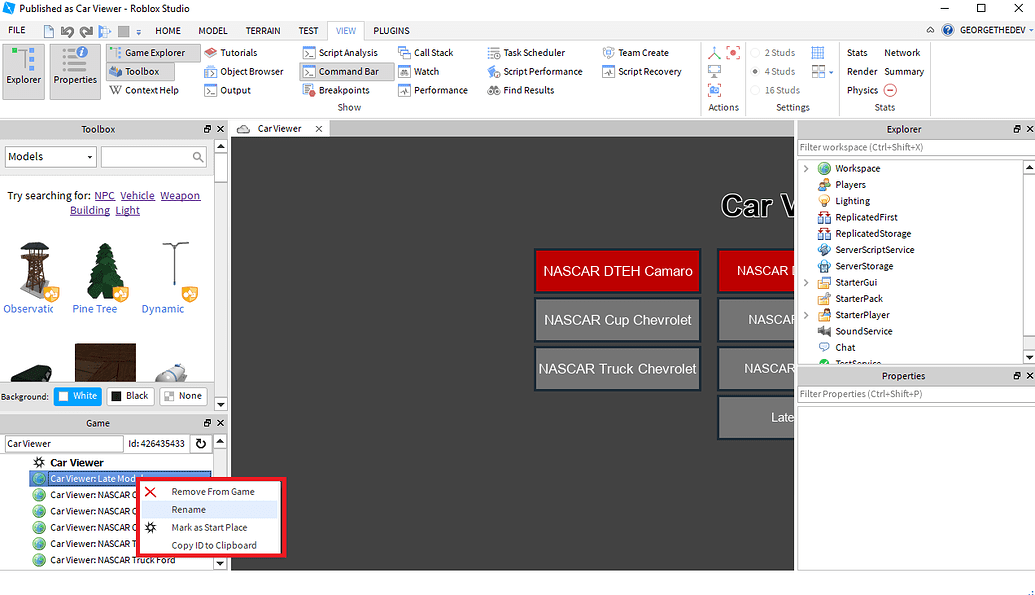 Fixing The Develop Page - Website Features - DevForum | Roblox