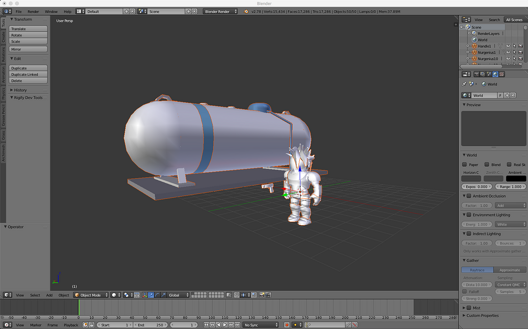 Importing Roblox Objects(Characters, Parts, Tools) into Blender Cycles ...