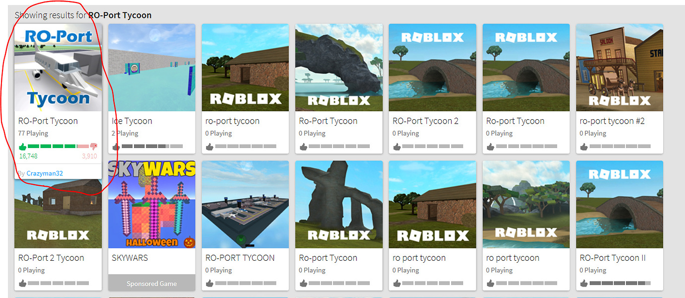 New Games Do Not Show Up In Roblox Search - Website Bugs - Developer ...