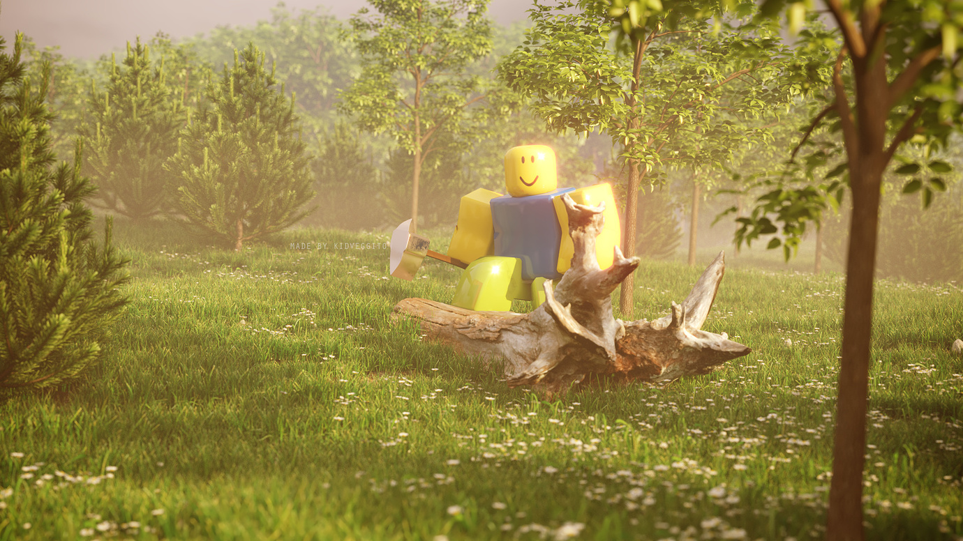 Render of a Noob in the Forest - Creations Feedback - Developer Forum ...