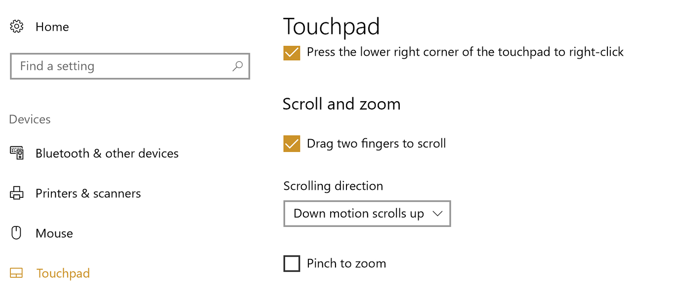 Two-finger track pad scrolling gesture doesn't work on many devices - Engine Bugs - Developer ...