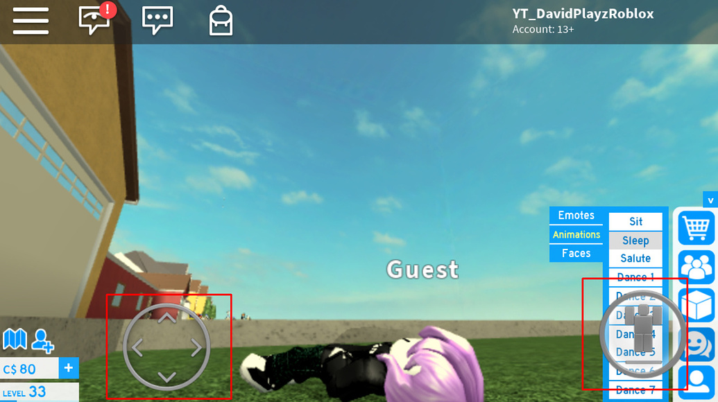 Making GUIs appear on top of the mobile movement/jump controls - Art ...