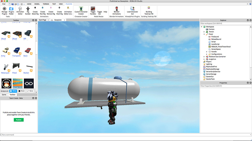 Importing Roblox Objects(Characters, Parts, Tools) into Blender Cycles - Community Tutorials ...