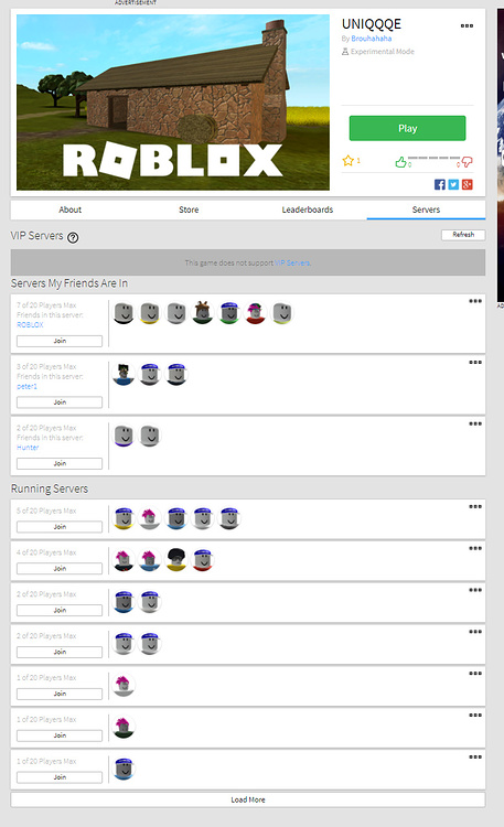 Server List Update - Announcements - Developer Forum | Roblox