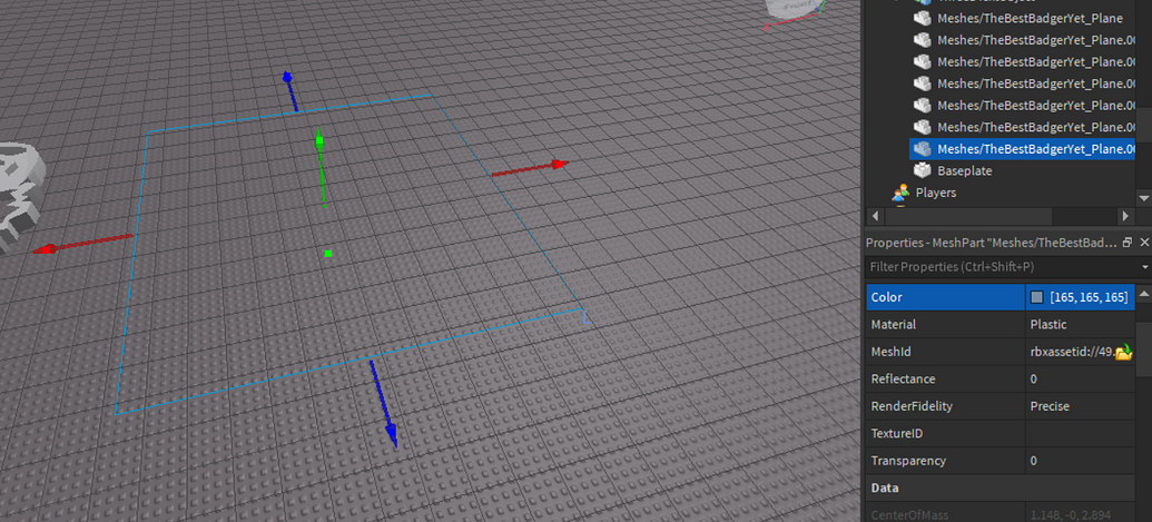 Mesh not showing - Building Support - Developer Forum | Roblox