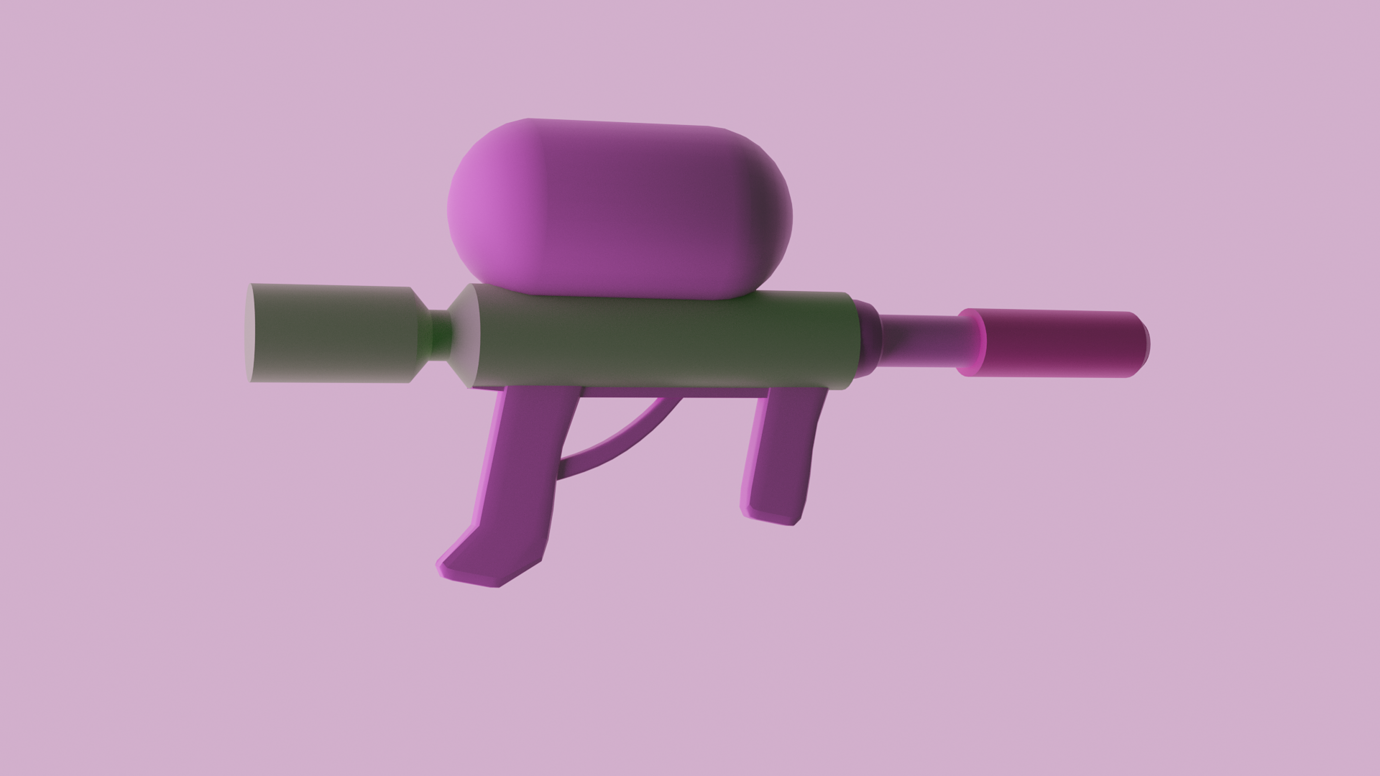 Paintball Gun render I created in around a hour - Creations Feedback ...