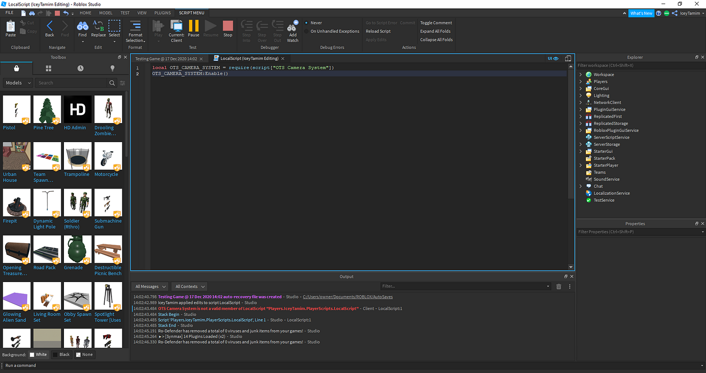 Over-The-Shoulder Camera System - Community Resources - Developer Forum ...