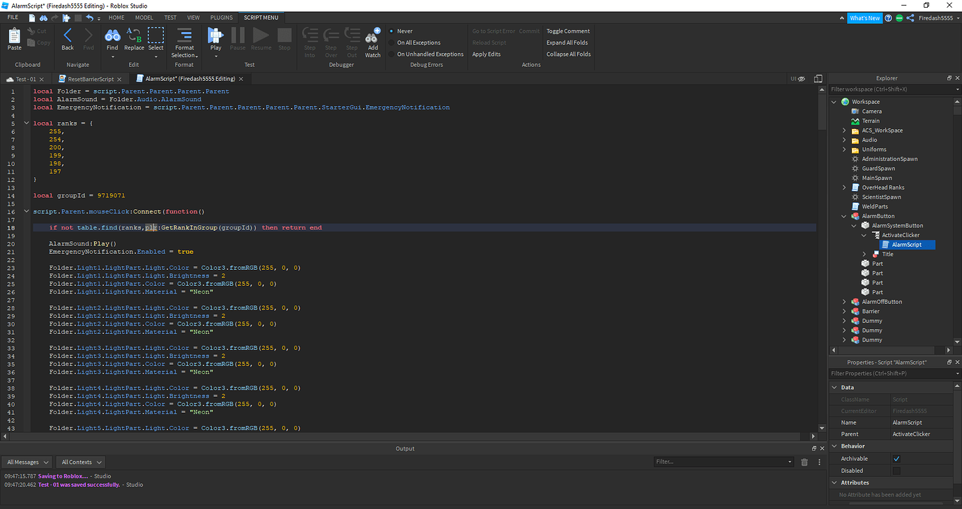 How do I make a click detector only available to multiple group ranks? - Scripting Support ...