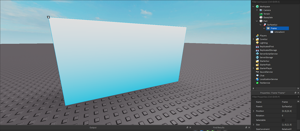 Is there some kind of ui gradient but for parts? - Building Support ...