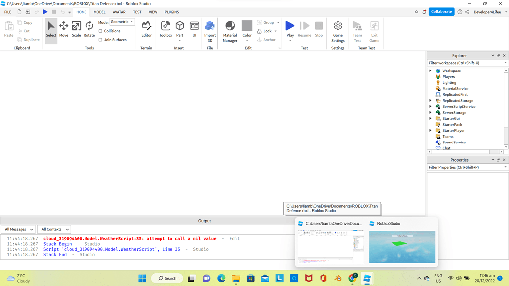 Anybody Know How To Reset Roblox Studio? - Platform Usage Support ...