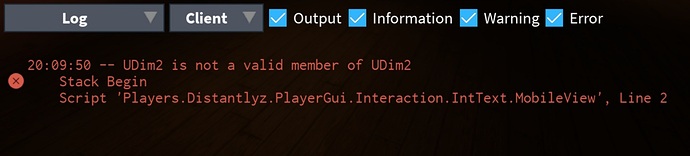 GUI change not showing up on mobile - Scripting Support - Developer ...