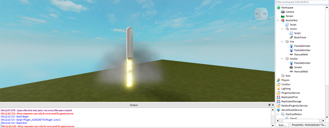 How do I make a Rocket - Scripting Support - Developer Forum | Roblox
