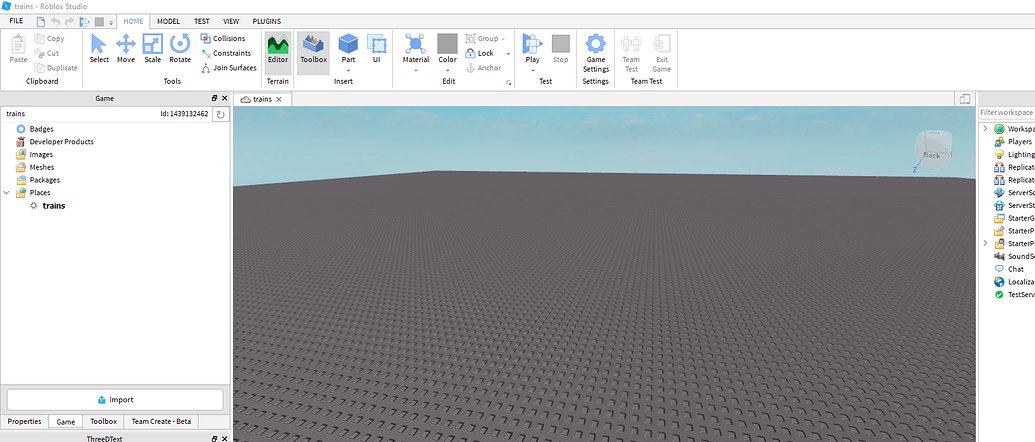 Team Create Baseplate template is moderated - New Team Create games ...