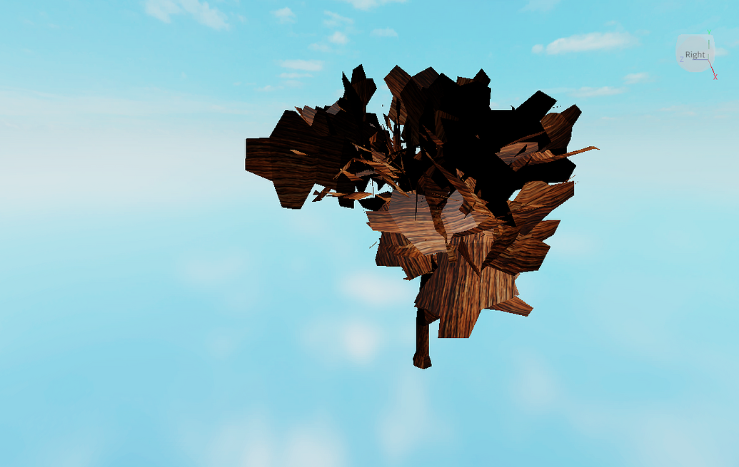 Can't import to roblox the leaf texture of my tree made in blender ...