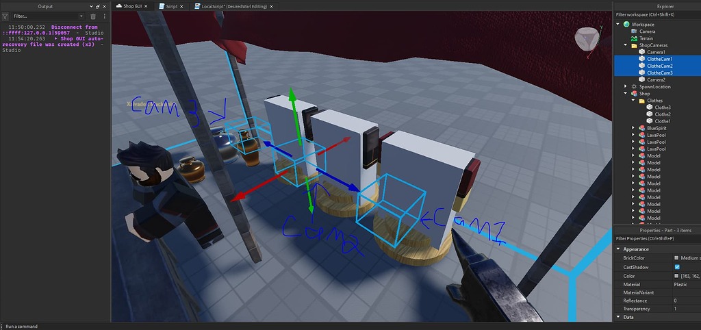How would I tween a camera from its current position to the position i want it to be ...