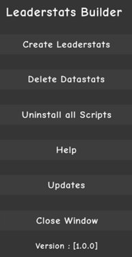 [Plugin] Leaderstats Builder - Community Resources - Developer Forum ...