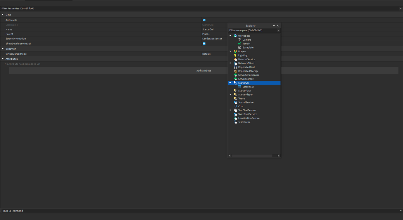 Properties tab is stuck on fullscreen in Roblox Creator - Scripting ...