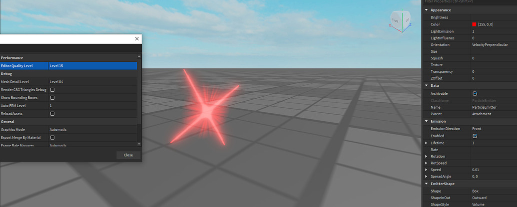 Particles not showing in Roblox Studio - Art Design Support - Developer ...