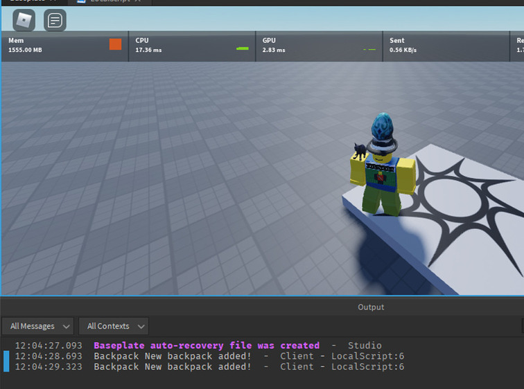 Player.Backpack.ChildAdded not working - Scripting Support - Developer Forum | Roblox