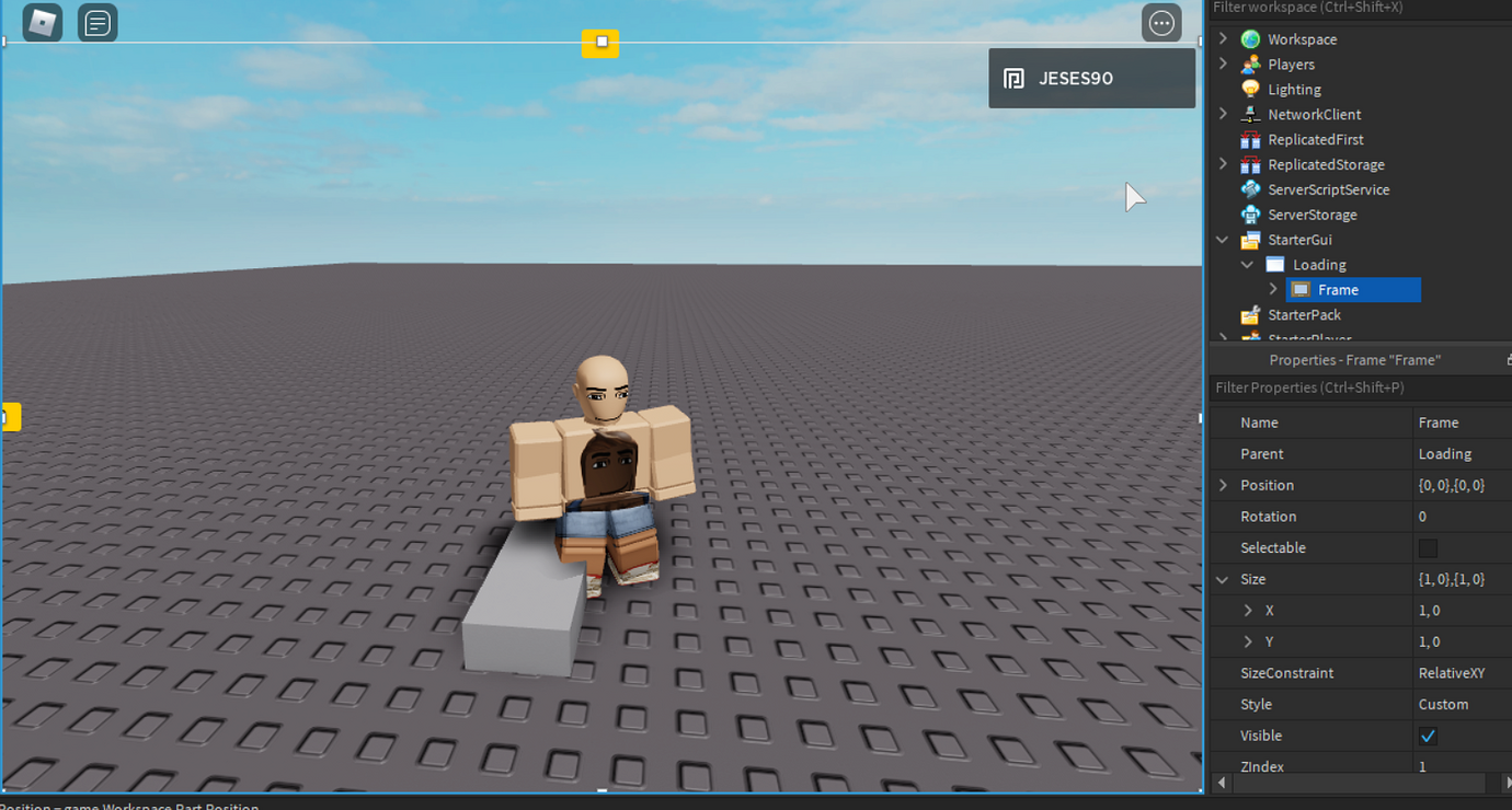 My UI Isn't appearing while the Visible Property is true - Scripting Support - Developer Forum ...