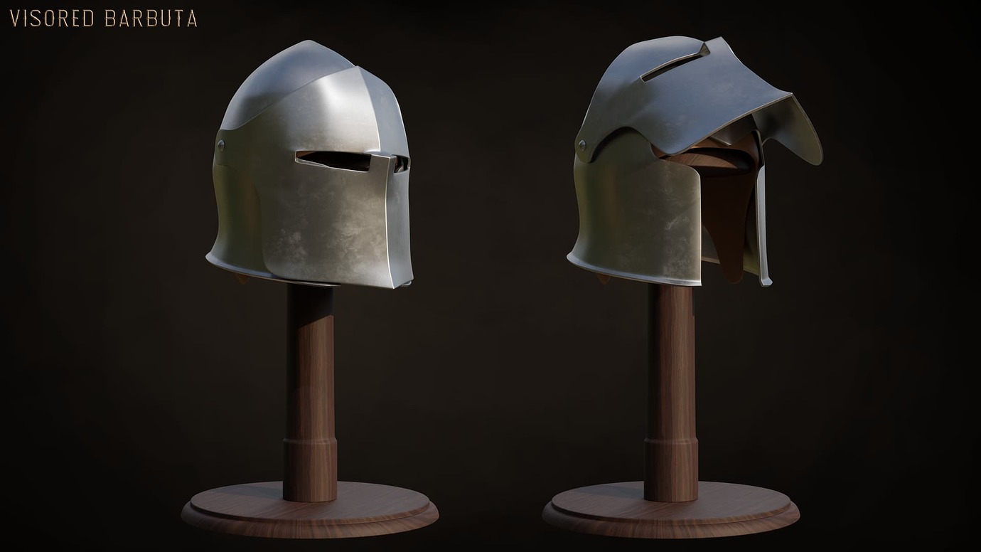 Medieval Helmets - From Simplified To Photorealism - Creations Feedback ...