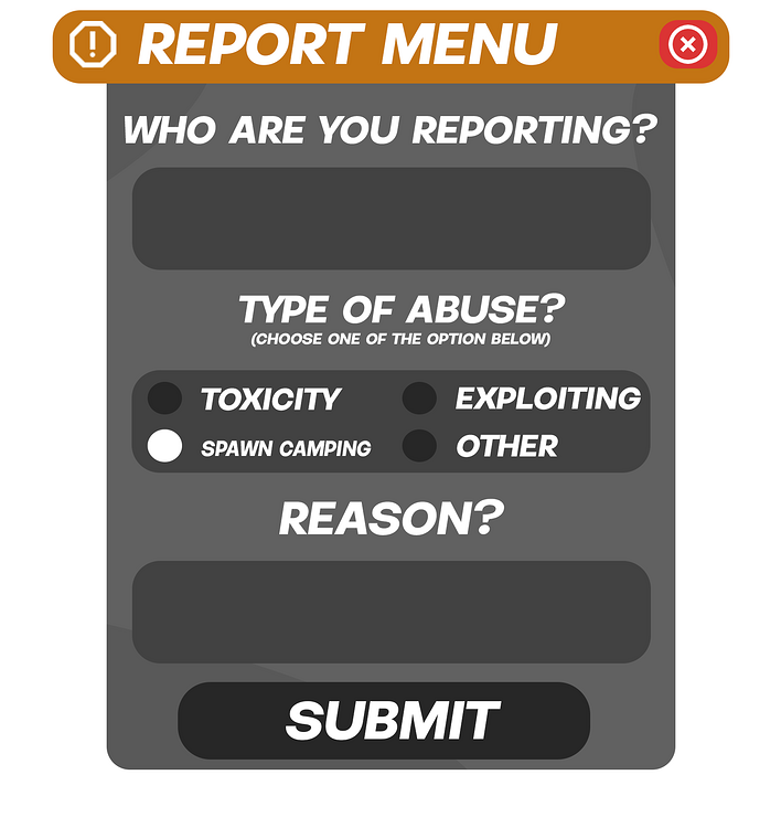 Made a new report menu UI - Creations Feedback - Developer Forum | Roblox