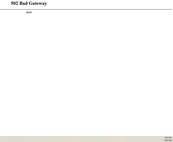 Receiving "502 Bad Gateway" Requests - Forum Bugs - Developer Forum ...