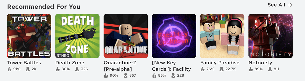 New Game Sort: "Recommended For You" - Announcements - Developer Forum ...