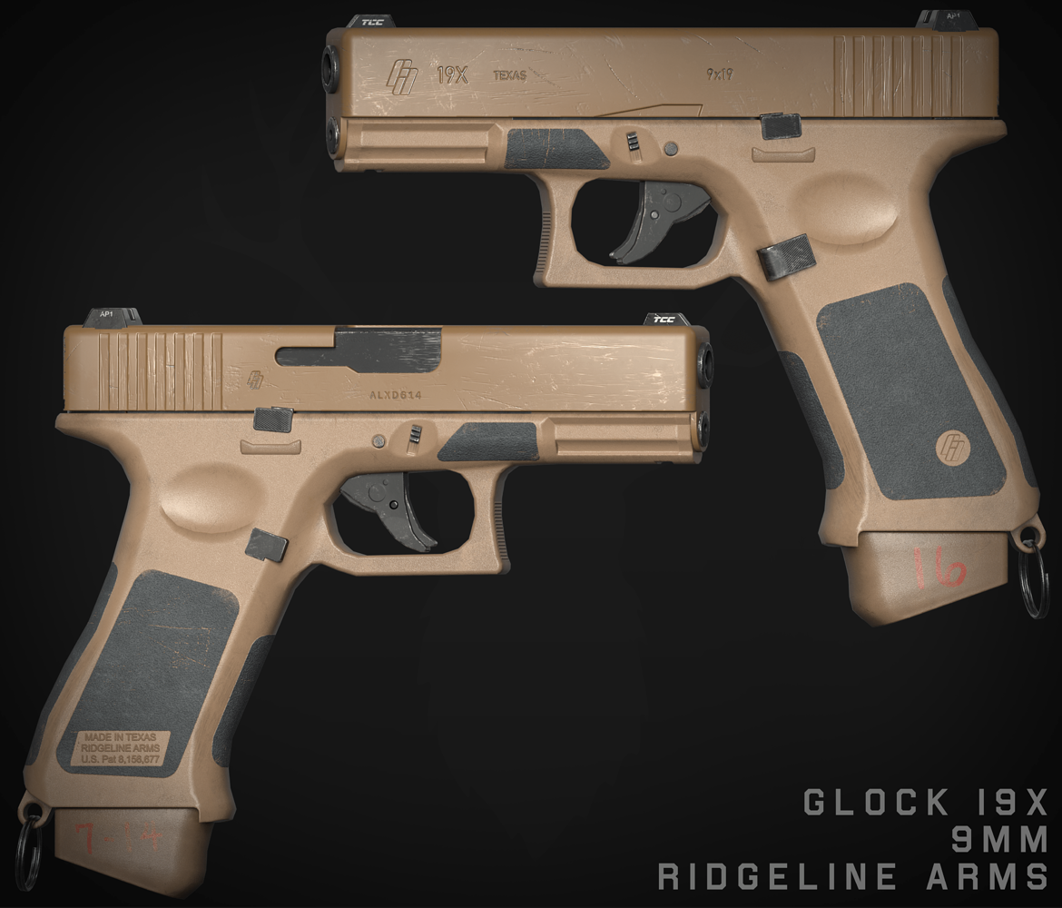 Glock 19X | Model + Textures - Creations Feedback - Developer Forum ...