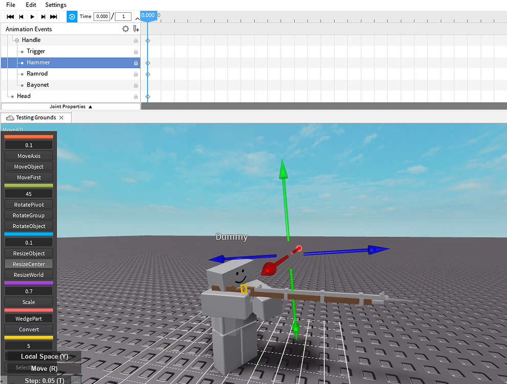 How to animate a tool/object with a Dummy in the Animation Editor - Community Tutorials ...
