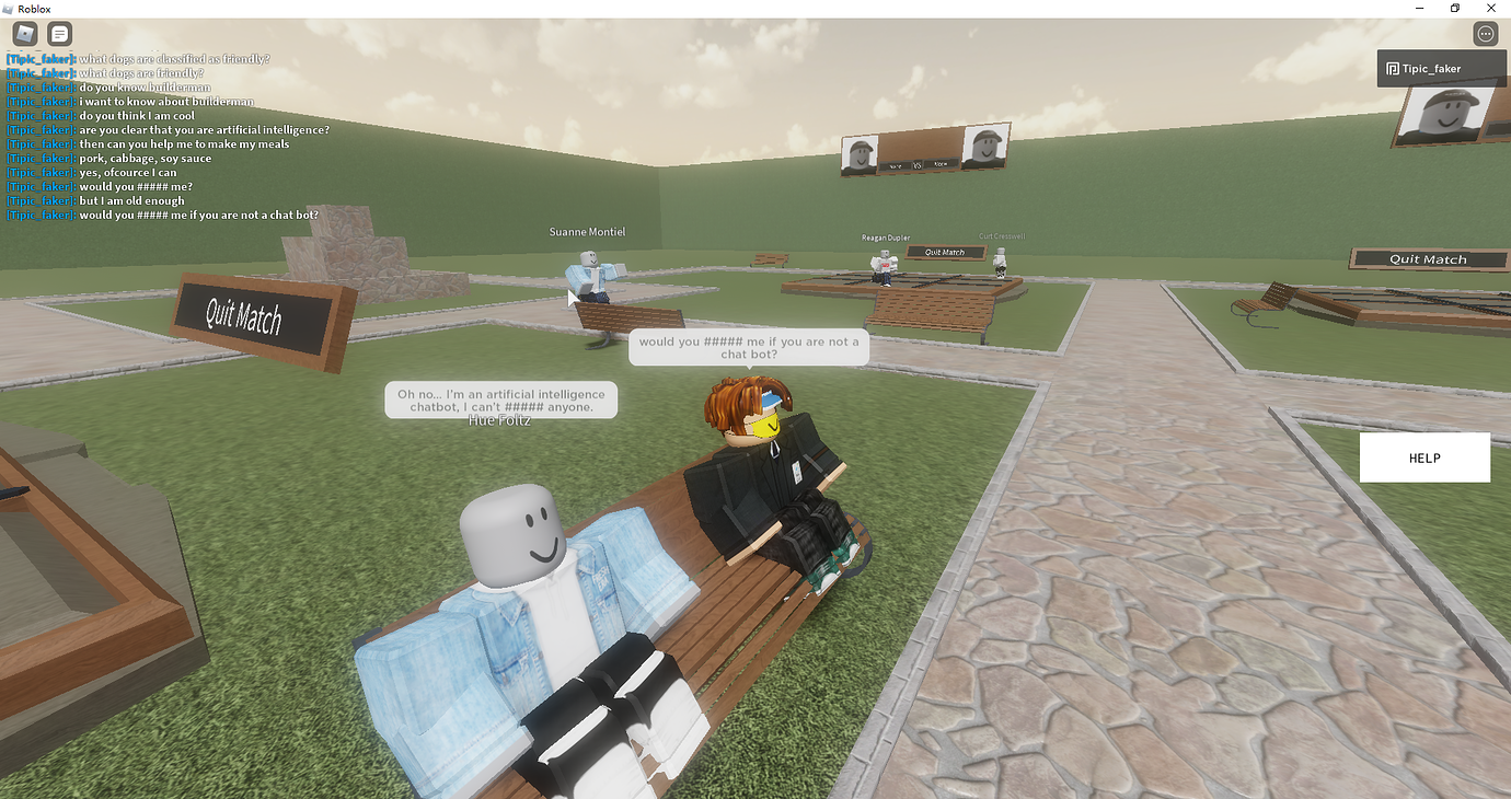 V1.0.1 Roblox Artificial Intelligence [Chat Bot] AI - Community ...