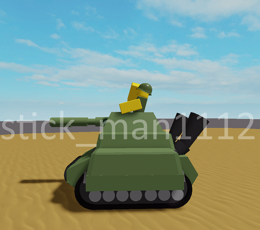 Cartoony tank I made - Creations Feedback - Developer Forum | Roblox