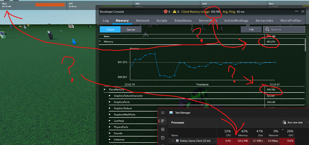 Memory Analyzer memory amount isn't accurate - Engine Bugs - Developer ...