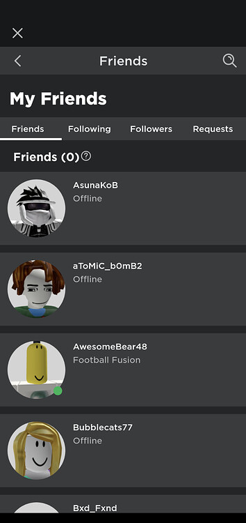 Friends doesn't show correct #s' of friends total - Website Bugs ...