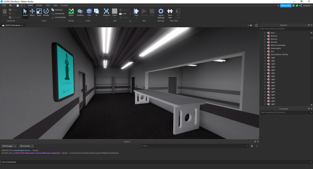 Feedback on hallways for SCPF - Creations Feedback - Developer Forum ...