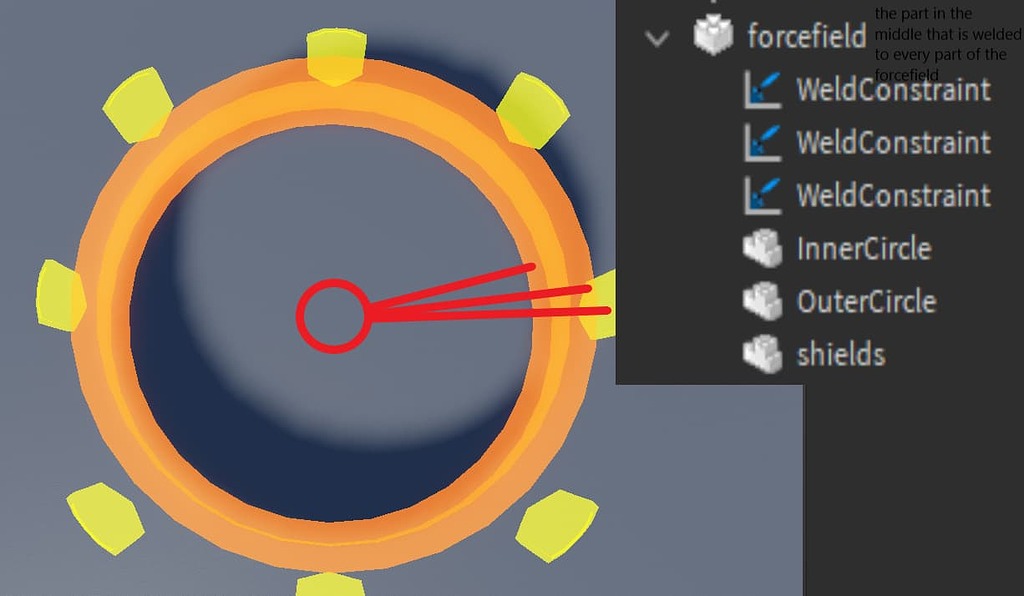 Forcefield tween problem - Scripting Support - Developer Forum | Roblox