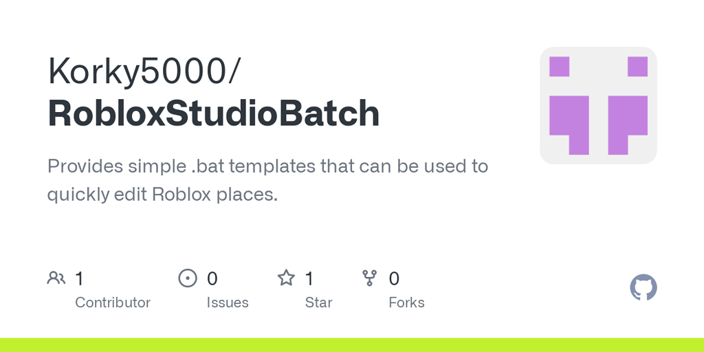 Simple .bat files to quickly start editing a specific Roblox place ...